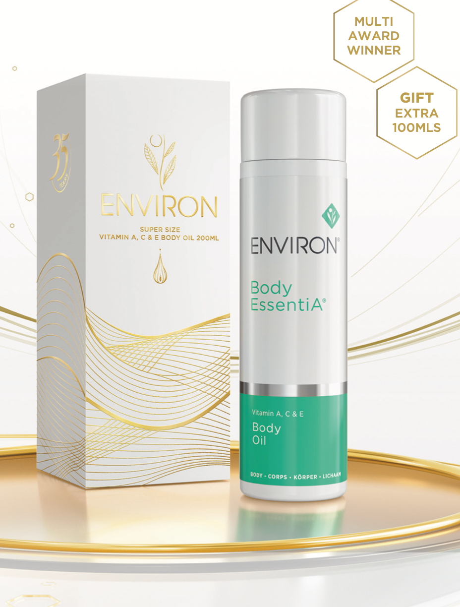 Environ Super-Size Vitamin A, C & E Body Oil 200ml Extra Value Pack ...